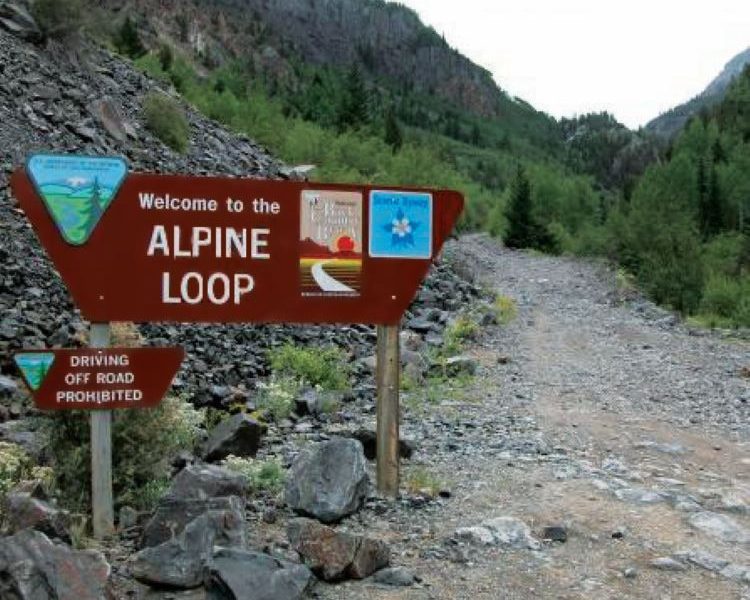 Alpine Loop on OverlookMaps.com