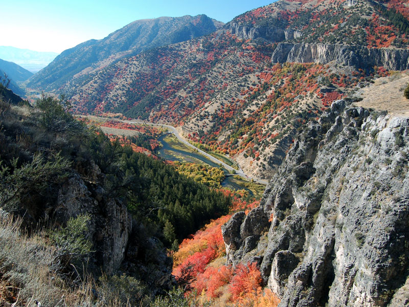 Logan Canyon Scenic Byway on OverlookMaps.com